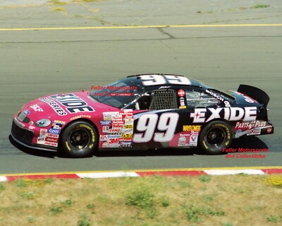 JEFF BURTON #99 1999 EXIDE FORD AT SONOMA SEARS POINT 8X10 PHOTO NASCAR ...