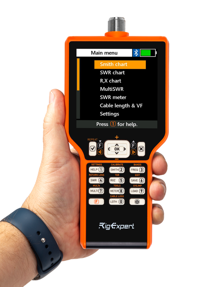 RigExpert MATCH Upgradeable Antenna and Cable Analyzer - up to 70 MHz | eBay
