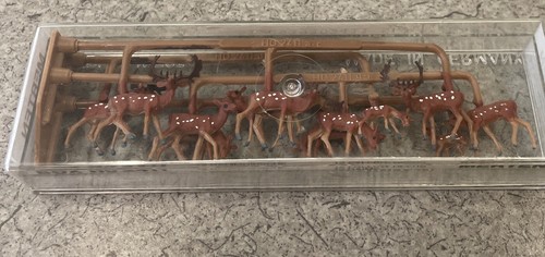 Merten #2411 HO Scale 12 Fallow Deer | eBay