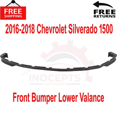 New Front Lower Valance For 2016-2018 Chevrolet Silverado 1500 Air ...