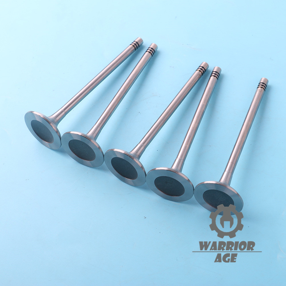 NEW Set of 5 Engine Intake Valves 6 mm Stem #9454607 For Volvo V40 S40 ...