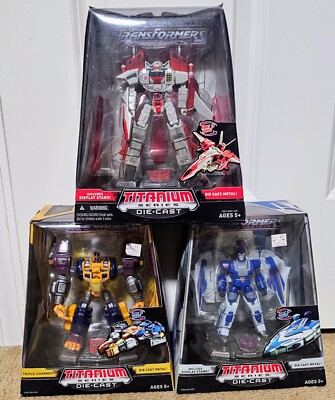 Transformers Titanium Series Lots Jetfire Optimal Optimus Scourge | eBay
