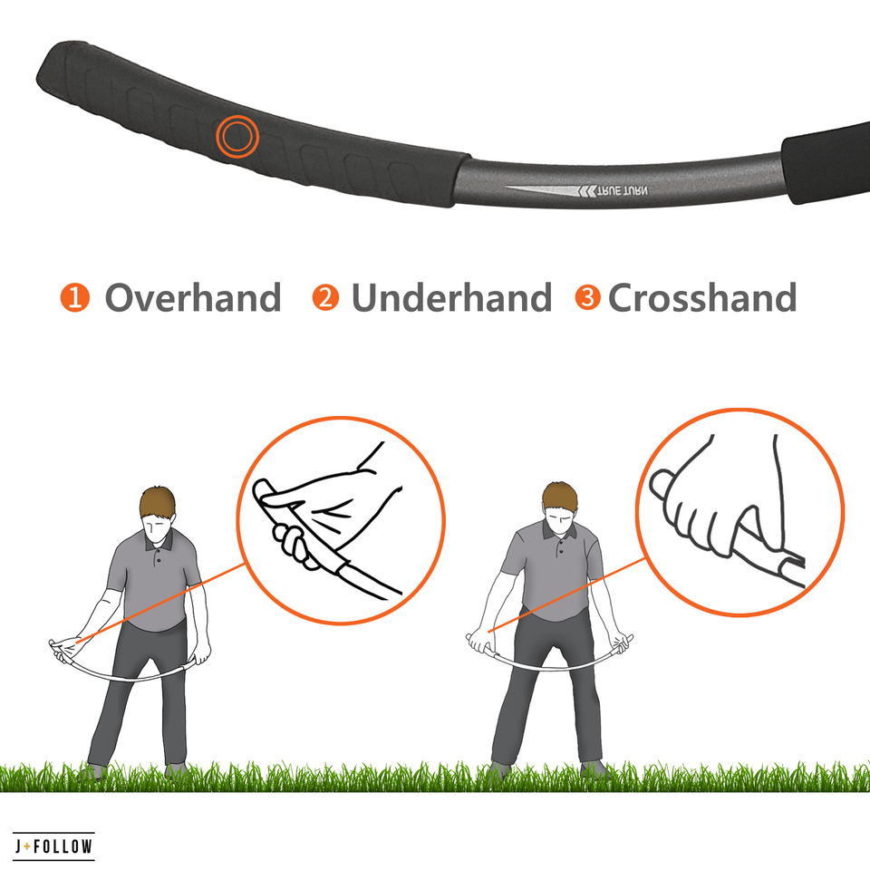 TRUE TURN Golf Swing Practice aids Tempo, Weight Shifting, Rhythm ...