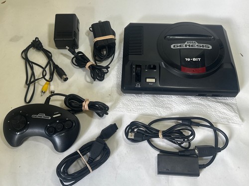 Sega Genesis Model 1 Console w/ Controller | OEM Power HDMI Converter ...