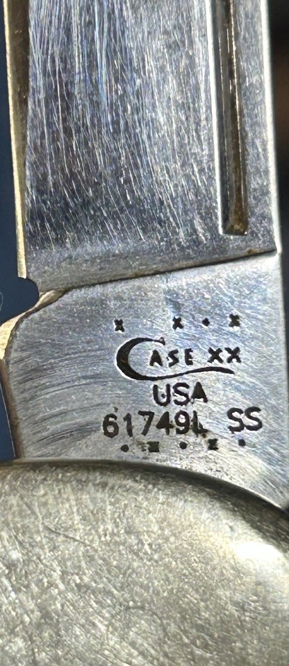 Case XX-USA-61749L SS-Mini Copperlock Antique Bone Folding Locking ...