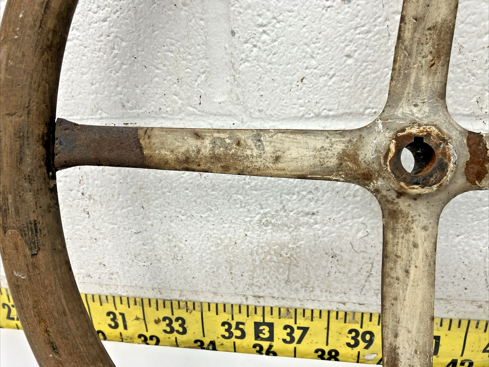 1910's-1920's 17" 4 Spoke Ford Model T Wood Steering Wheel (SR) | eBay
