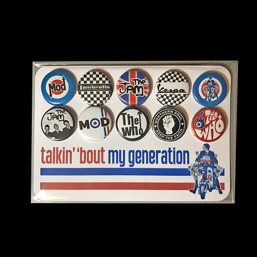 SKA / MOD Badge Bundles - 25mm - 10 badges | eBay