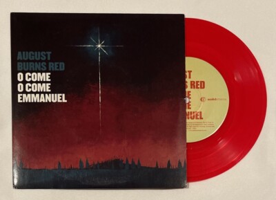 August Burns Red - O Come O Come Emmanuel Red Color Vinyl Soildstate ...