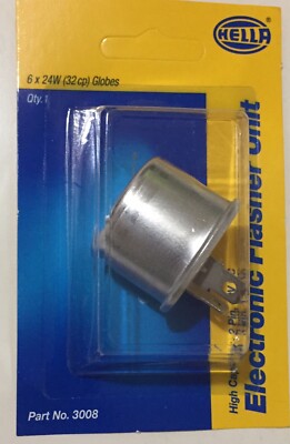 Hella High Capacity Flasher Unit 12V 2 Pin 6 X 24W Globes (3008) | eBay ...