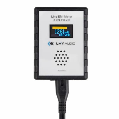 Mini OLED Digital AC Noise Meter EMI Tester Wideband AC Power Ripple ...