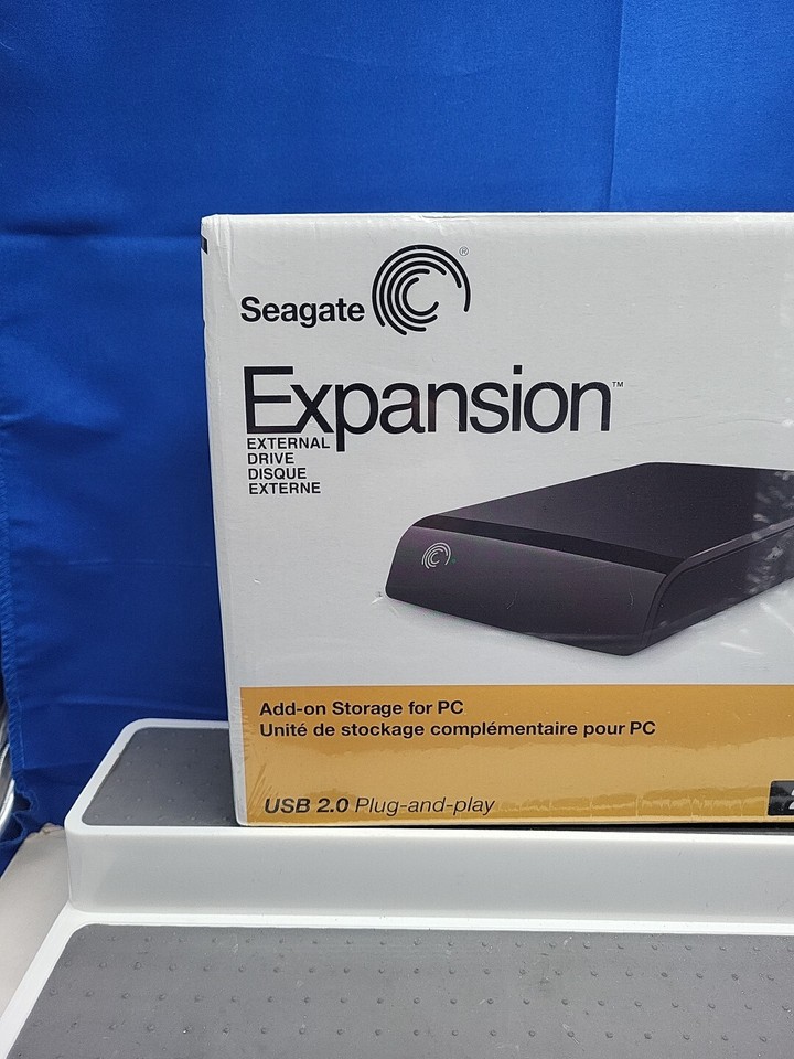 Seagate Expansion External Drive 2TB USB Plug-and-play Sealed Box | eBay