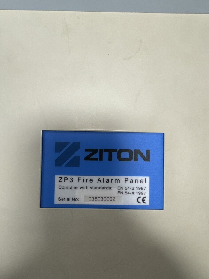 Ziton ZP3 2 Loop Addressable Fire Alarm Panel | eBay UK