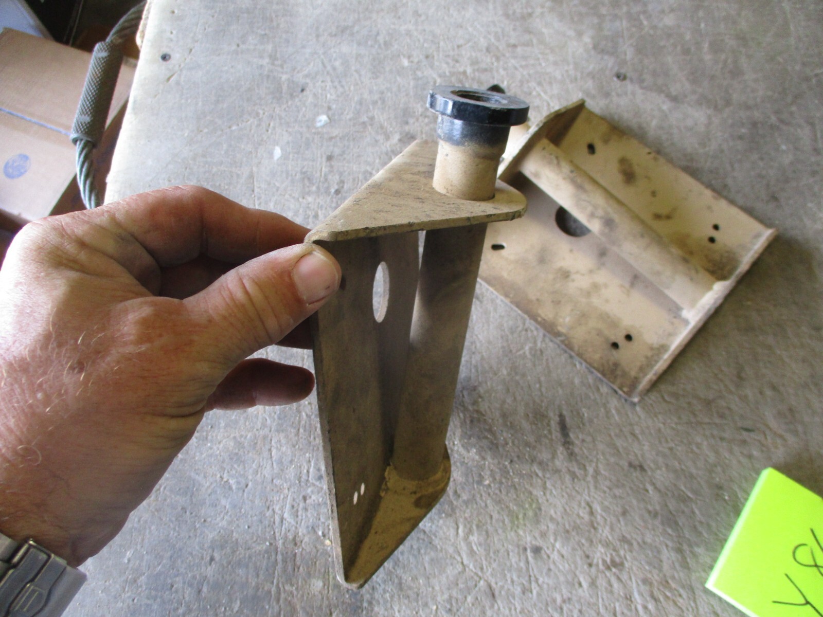 2 Brackets Unknown Use, for Military Vehicle | eBay