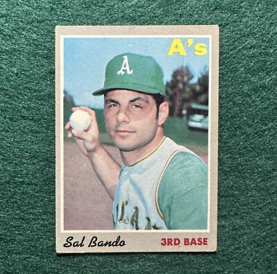 1970 Topps - #120 Sal Bando - Oakland Athletics | eBay