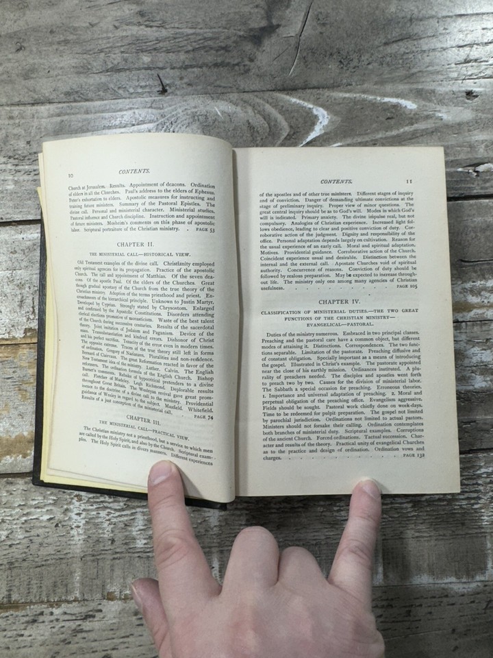 1871 Antique Religious Book "The Christian Pastorate" | eBay