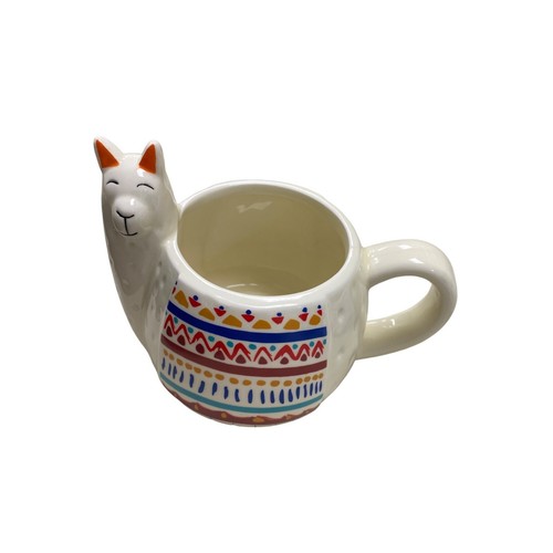 Lama hand painted coffee mug SKU 716 | eBay