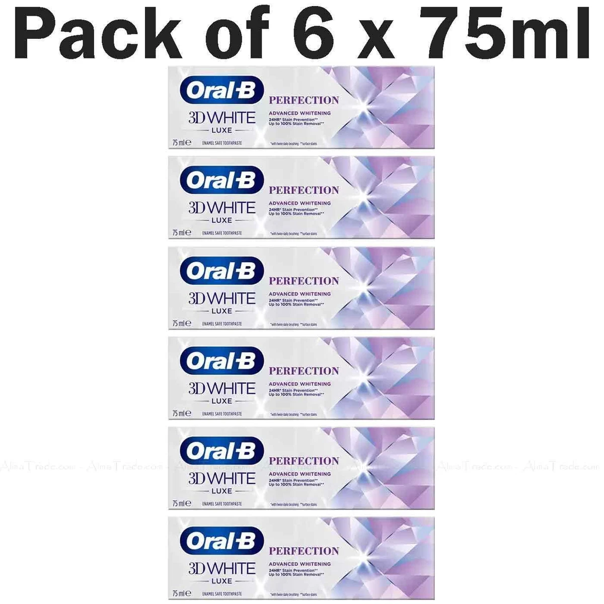 Oral B Intensive 3D White Luxe Toothpaste 75 Ml Fruugo US, 50% OFF