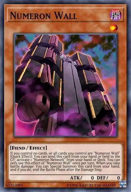 BLAR-EN020 Numeron Wall Ultra Rare 1st Edition Mint YuGiOh Card | eBay