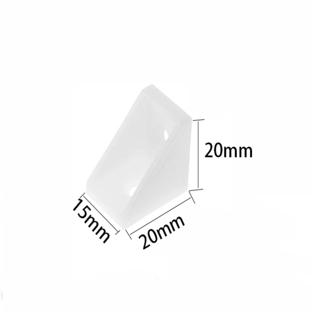 Plastic Closet Corner Code White Right Angle Corner Code Furniture | eBay