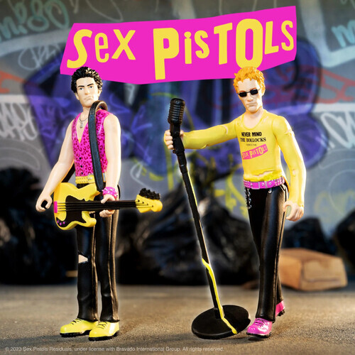 Sex Pistols Super7 Sex Pistols Reaction Figures Wave 2 Johnny