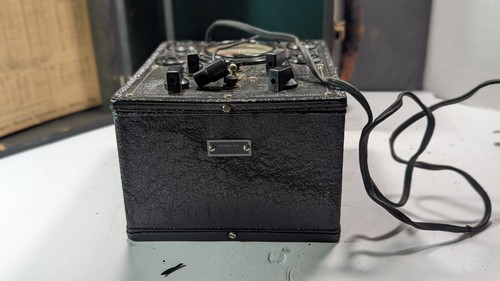 Triplett Tube Tester Model 1210 A Powers on Vintage Ham Radio Tubes | eBay