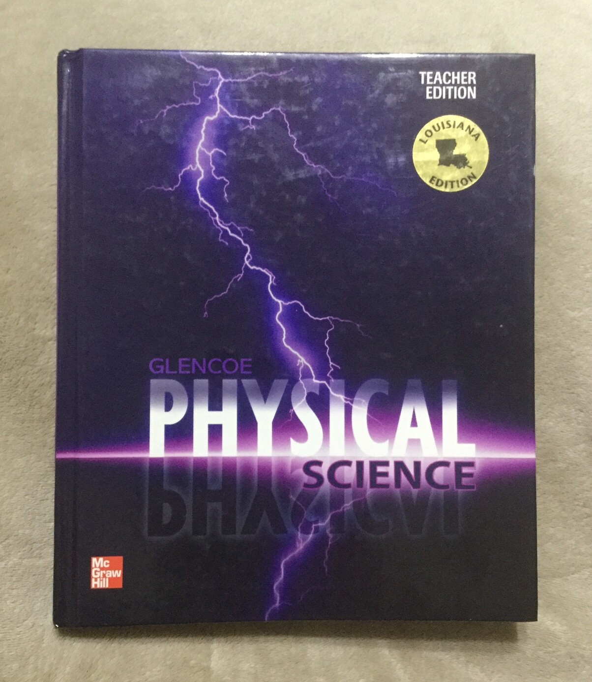 Glencoe Physical Science Teacher Edition Louisiana Edition | eBay