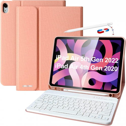 Keyboard Case for iPad Air 5th Generation 2022/ 4th Light Champagne | eBay