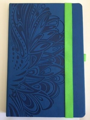 New Cherrynote notebook Wings Elastic Closure lined notebook Navy 14.5 ...