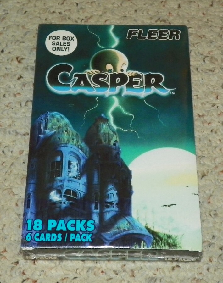 Casper the Friendly Ghost - Trading Cards / Sealed Box - FLEER 1996 | eBay