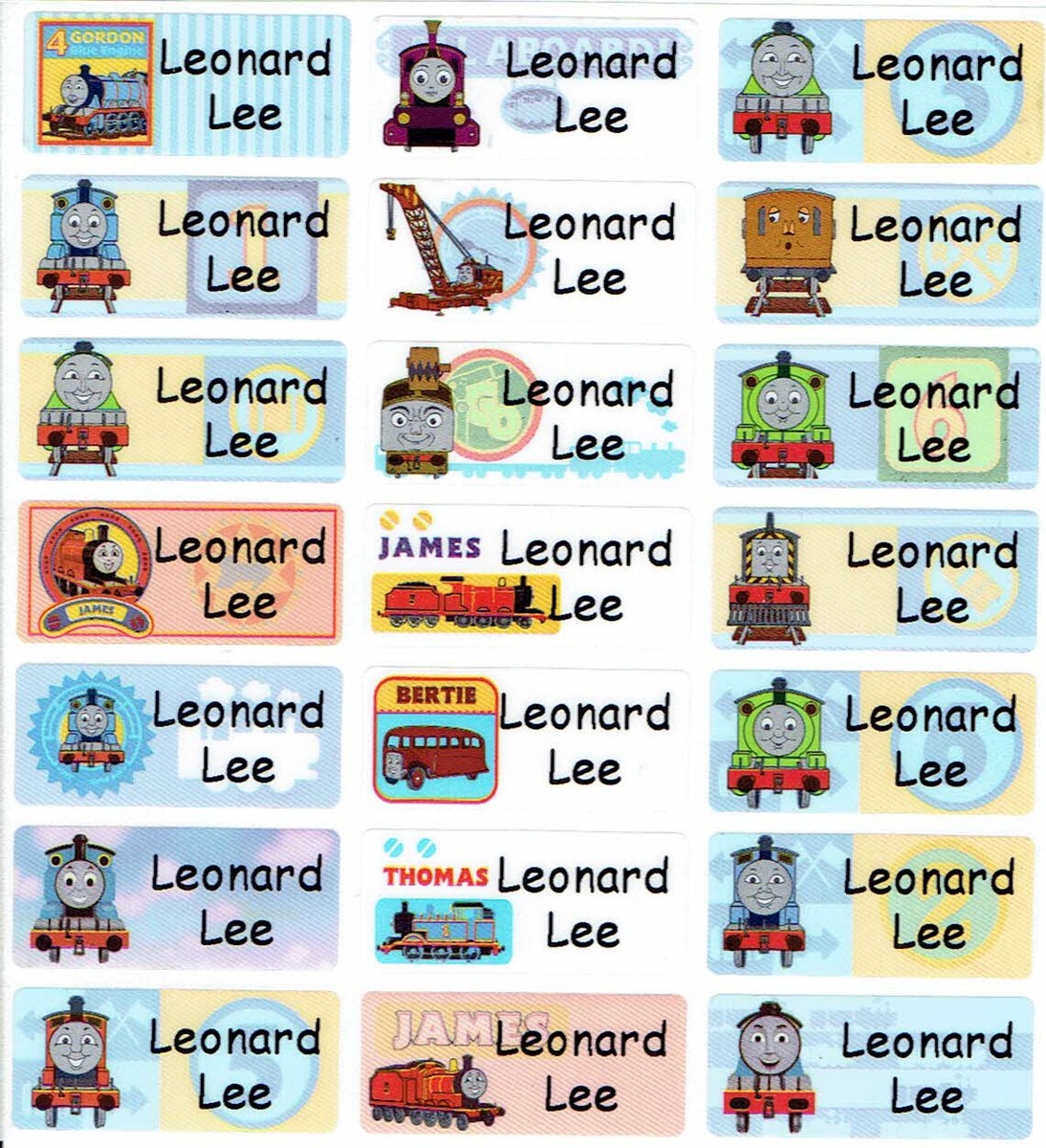 Thomas Printable Labels Dinosaurs Name Labels For Kids | Name Bubbles