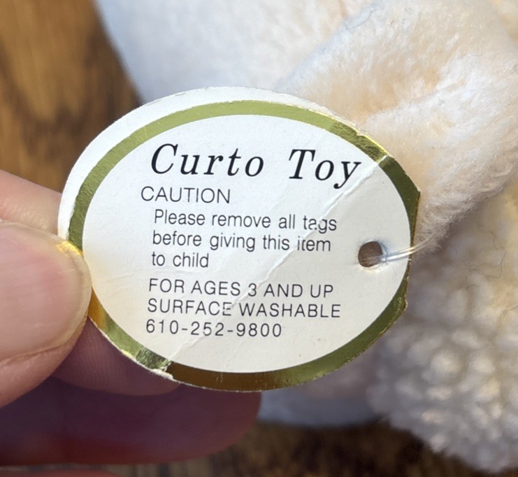 Vtg #8 Serta Mattress Mascot Counting Sheep Plush W/ Tag Advertising ...