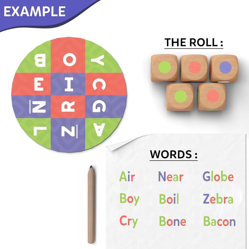 Word Building Game - Muddled, Fast-Paced Word Building Game, Fun for ...