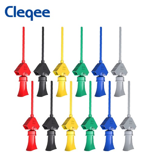 Cleqee Mini Grabber SMD IC Test Hook Clip for Electrical Test Logical ...