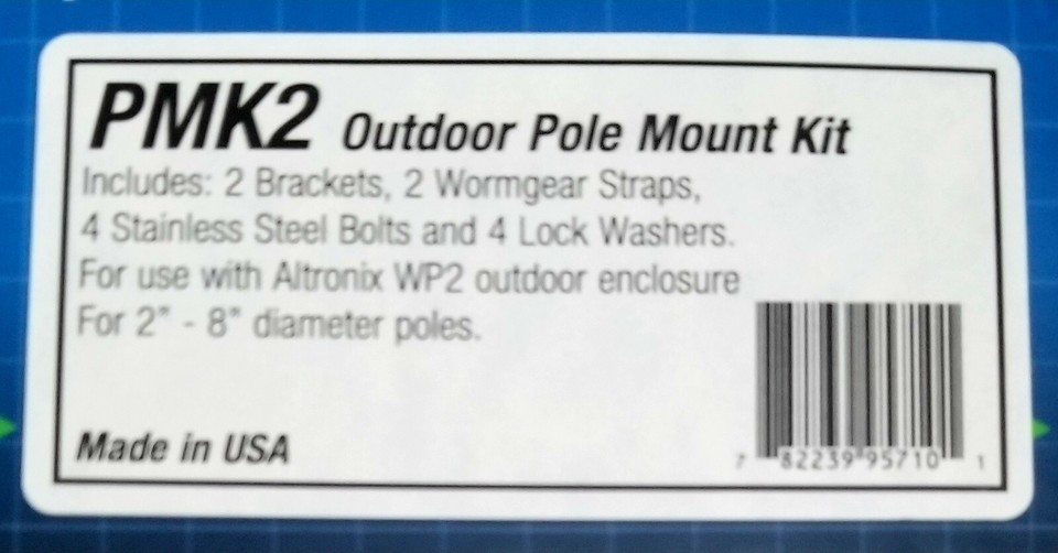 Altronix PMK2 Outdoor Pole Mount Kit New | eBay