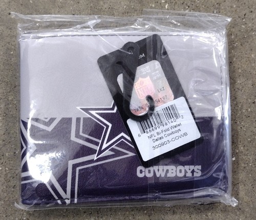 LOT OF 12 NFL Dallas Cowboys Men's Printed Logo Bi-Fold Wallets FREE ...