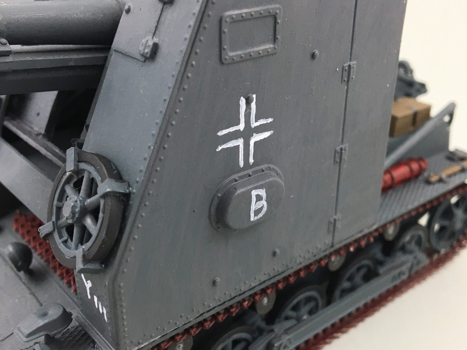 Built 1/35 Scale 15 cm sIG 33 (Sf) auf Pz.Kpfw. I Ausf. B Meng, German ...