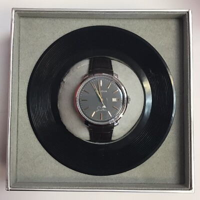 BULOVA Frank Sinatra The Best Is Yet To Come Leather Automatic WATCH ...