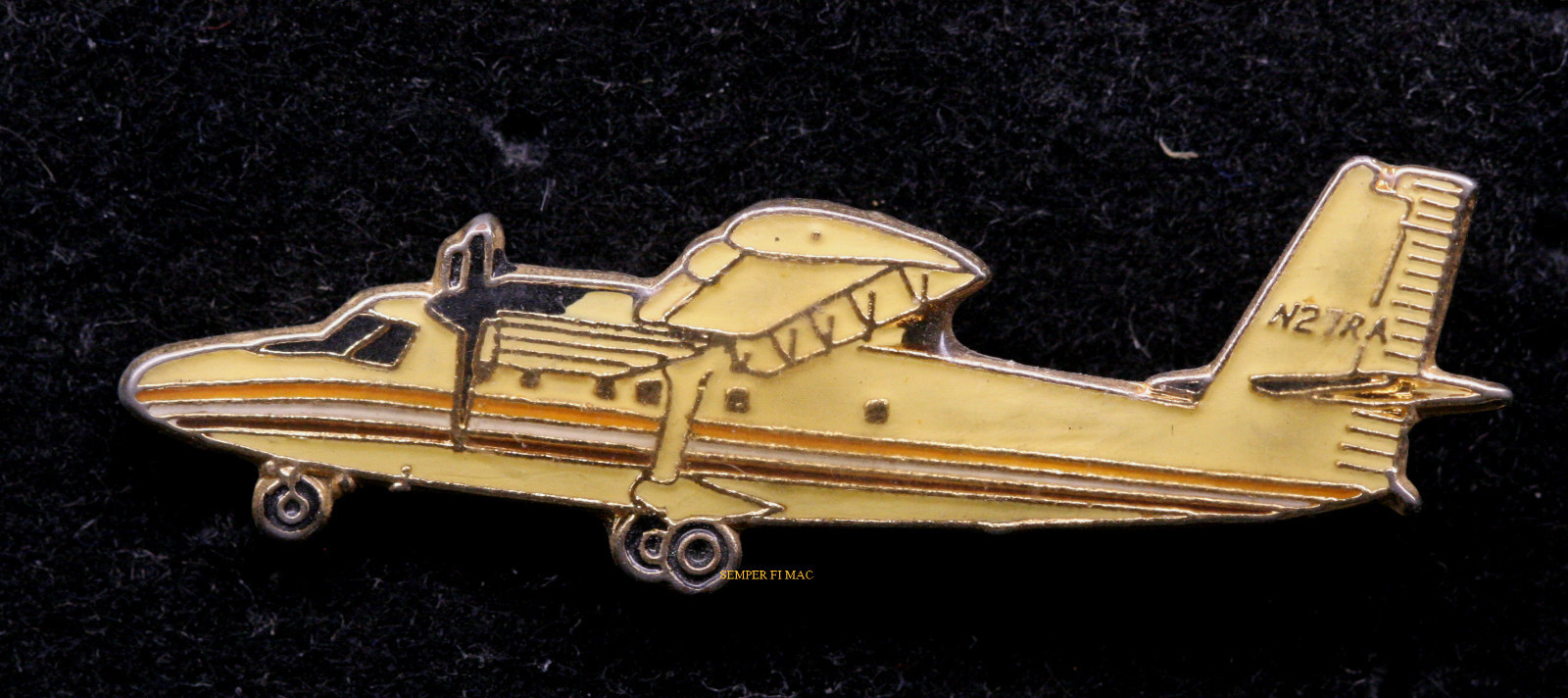 DHC-6 TWIN OTTER JEWELRY LAPEL HAT PIN de Havilland Canada WING PILOT ...