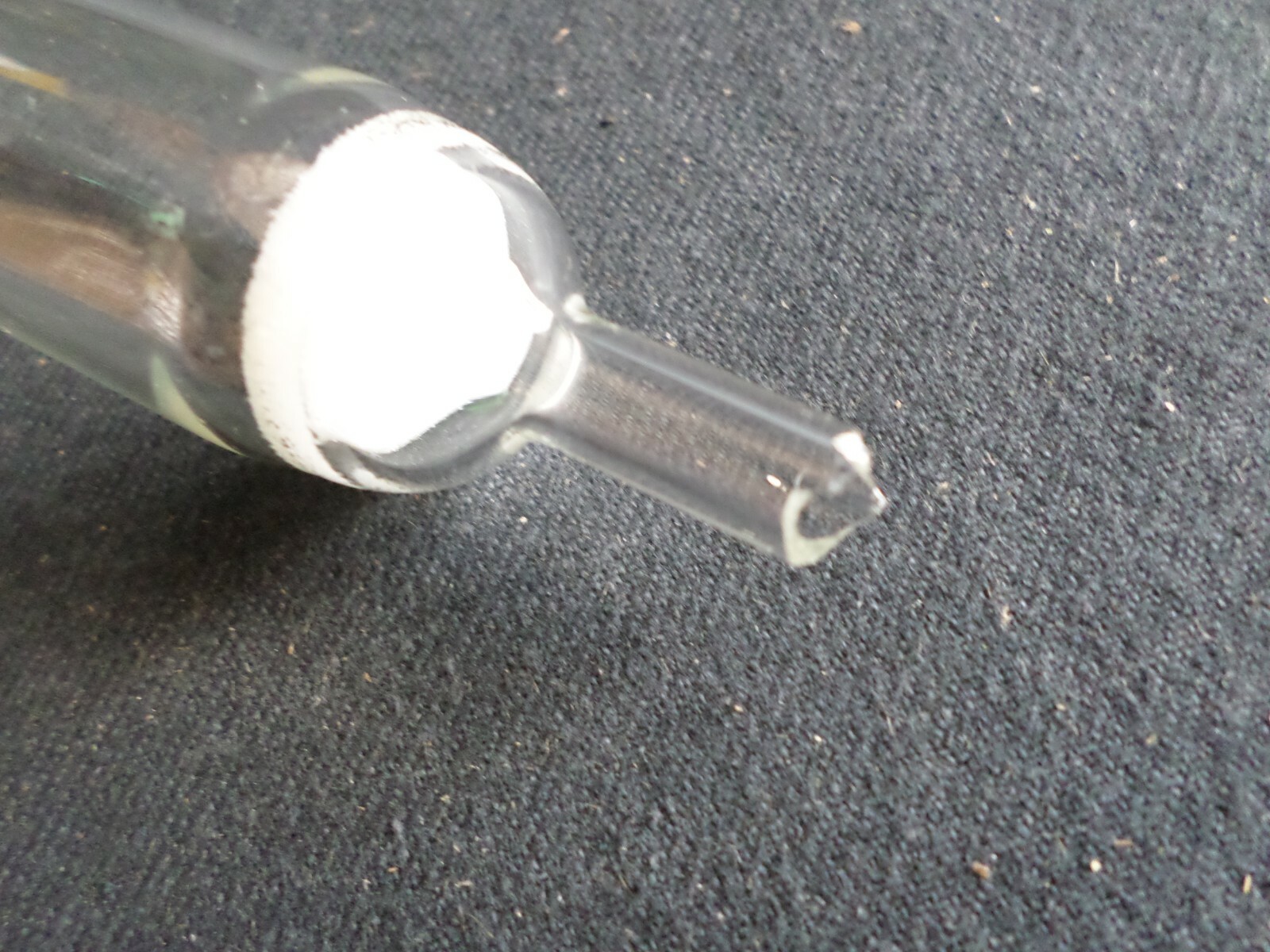 Chemglass Allihn Glass Filter Tube, Coarse Frit, Short Stem, Damaged ...