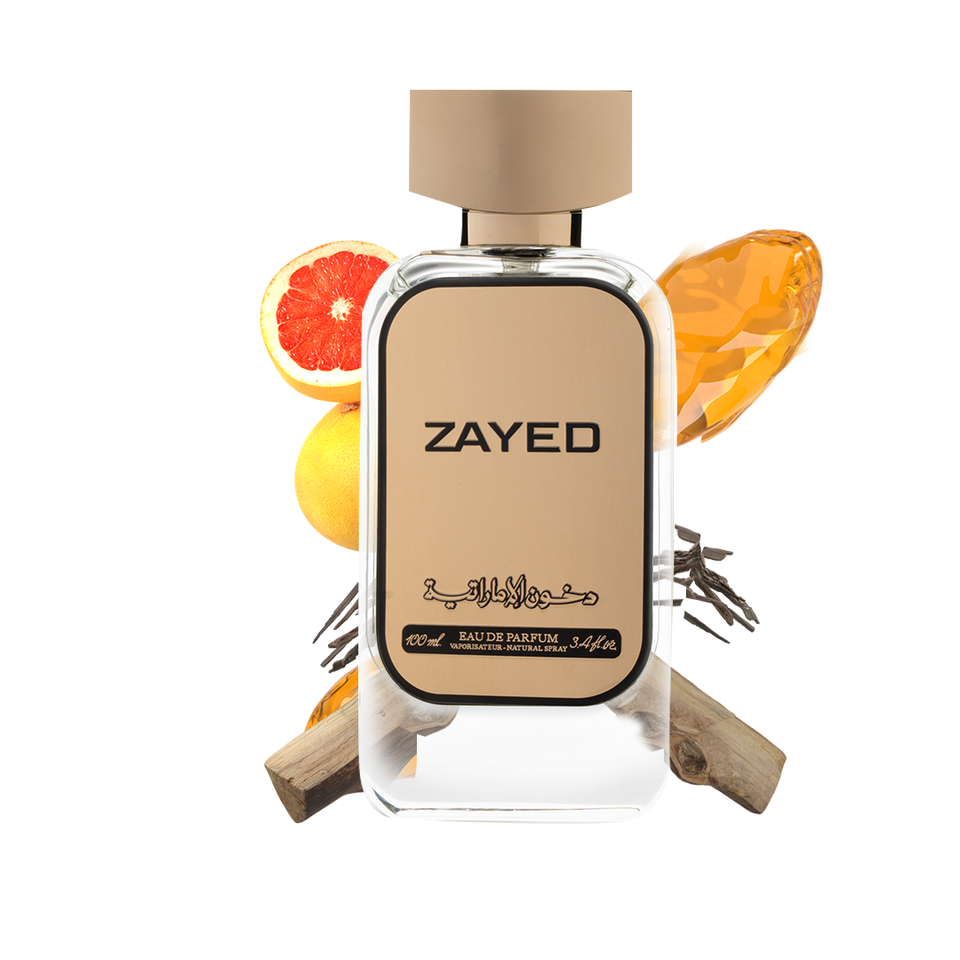 Golden Sheikh Zayed Perfume by Dkhoon Emirates | 100ml EDP Spray | Fast ...