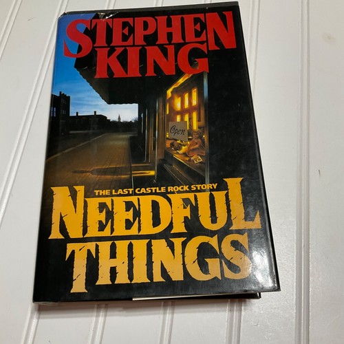 Stephen King The Last Castle Rock Story Needful Things 1st Edition Hard ...