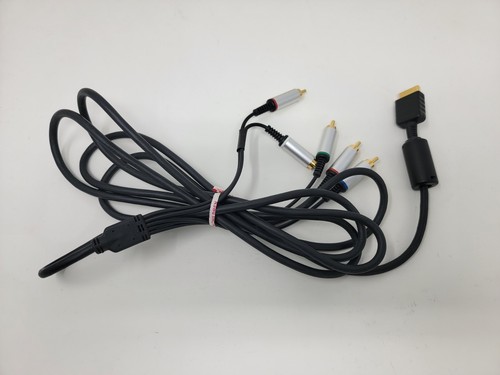 Sony PlayStation Gold Tip Component Cable OEM Compatible with PS2 & PS3 ...