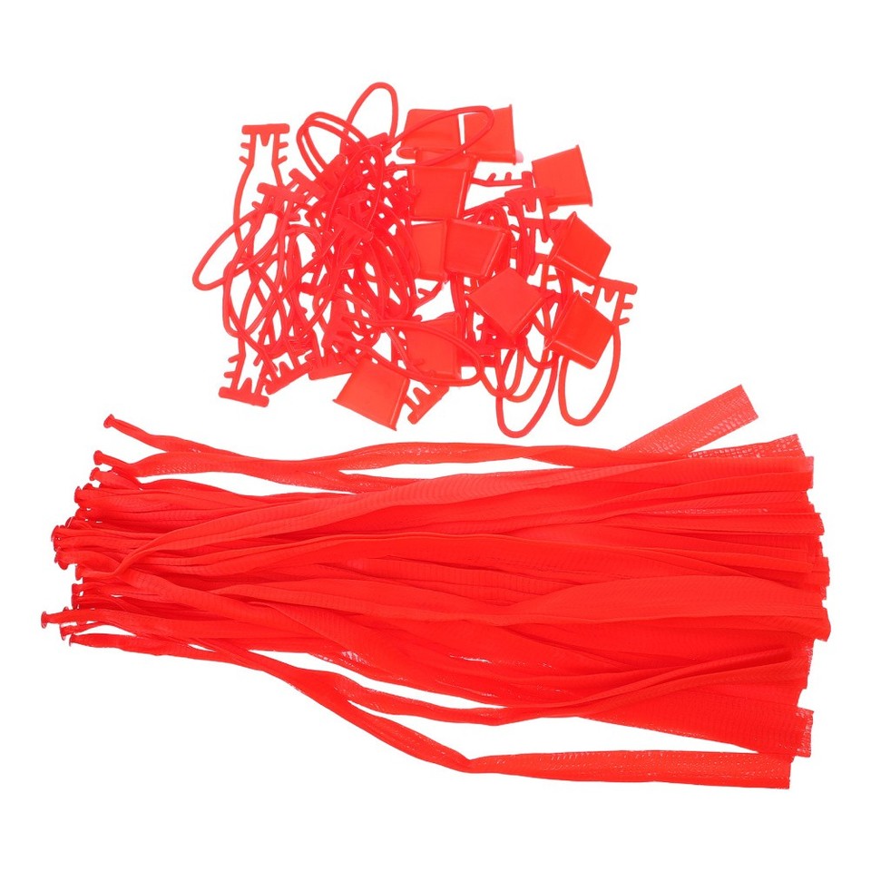 200 Sets Fruit Bags: 40cm Small Net Bags For Produce - Reusable Mesh ...