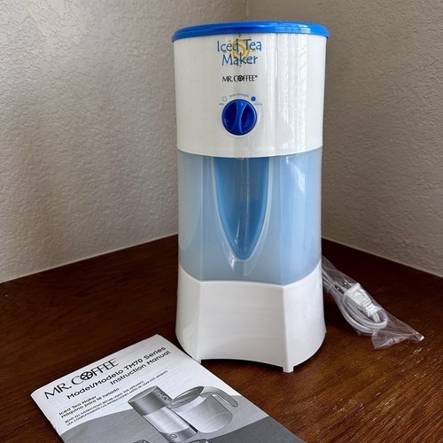 Mr. Coffee Iced Tea Maker Brewer Blue ~ TM70 ~ New (other) 885894784164 ...