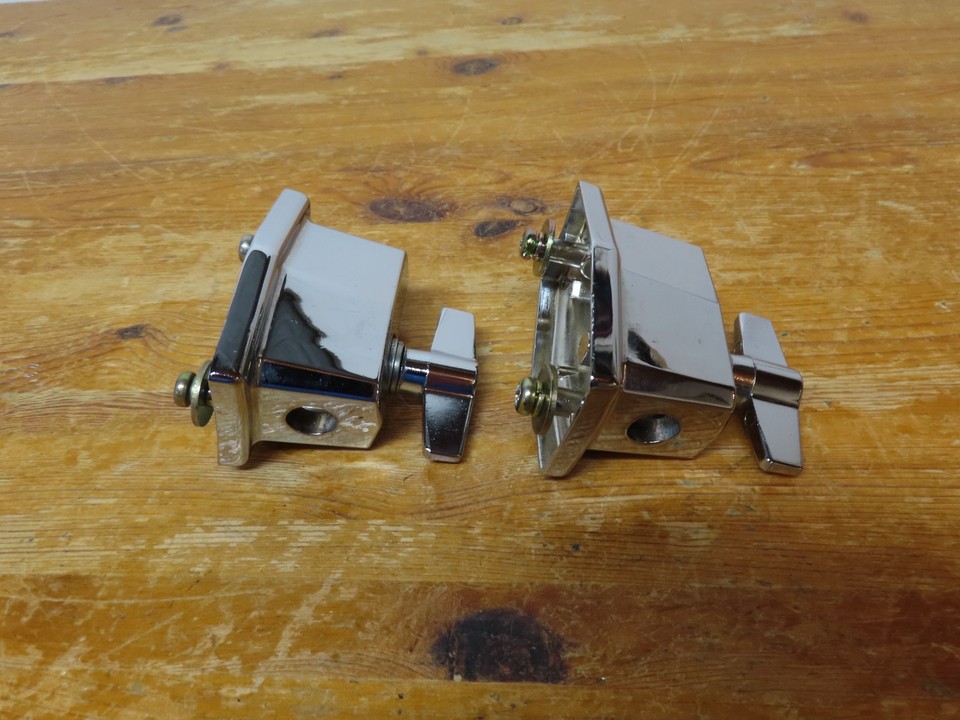 Two Vintage early 1980's Tama Tom Drum Shell Mounts Complete Excellent ...