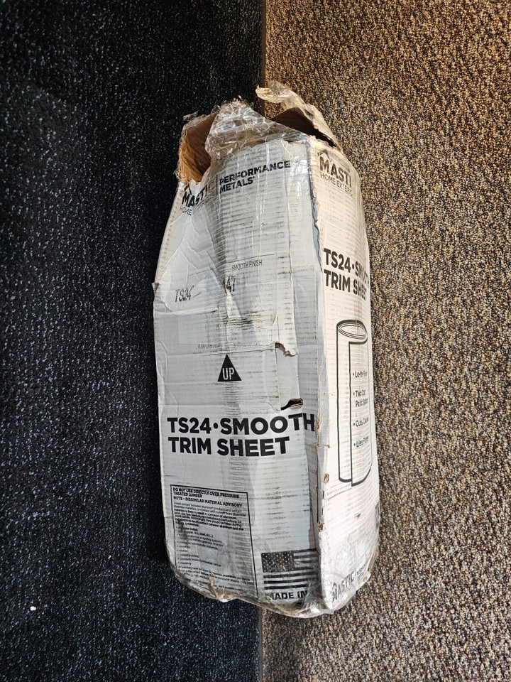 Mastic TS24 Trim Sheet Smooth Finish Coil 24” X 50’ Brandy Wood | eBay