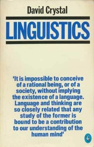 Linguistics by David Crystal (1972, Trade Paperback) for sale online | eBay