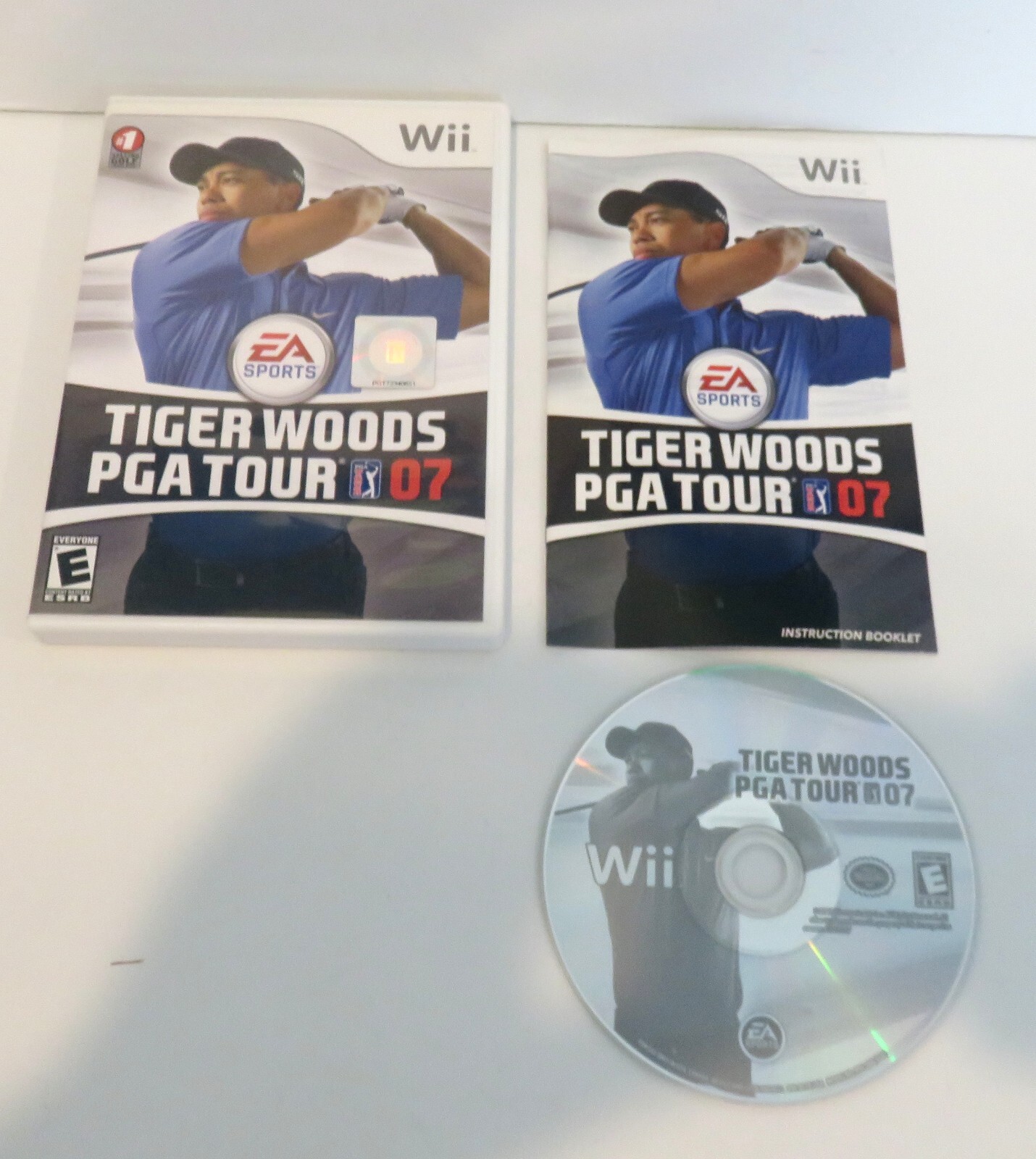 Nintendo Wii Tiger Woods PGA Tour 07 Complete Original Case and ...