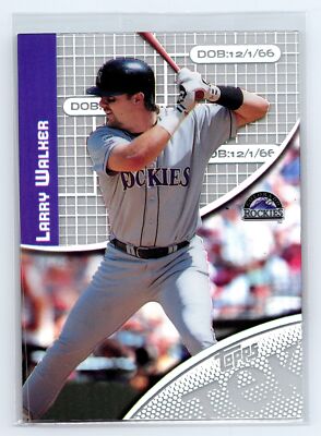 2000 Topps Tek #23-13 Larry Walker Pattern 13 Colorado Rockies | eBay