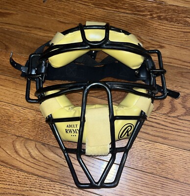 Rawlings Catchers Mask Adult RWMX (Umpire Mask Softball Baseball Mask ...